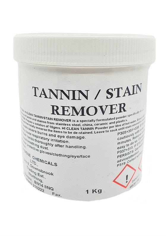 TANNIN STAIN REMOVER – Hygiene Chemicals LTD